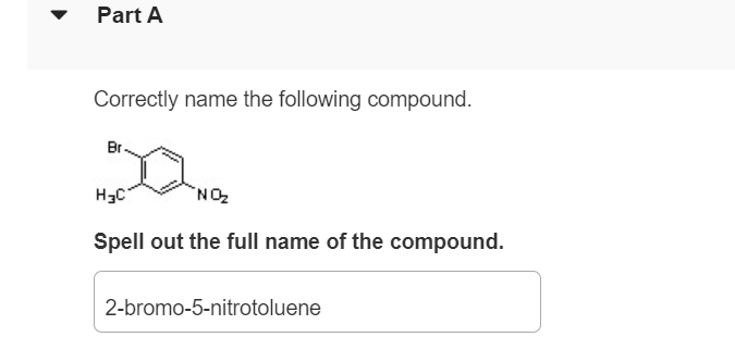 Solved Correctly name the following compound.Spell out the | Chegg.com