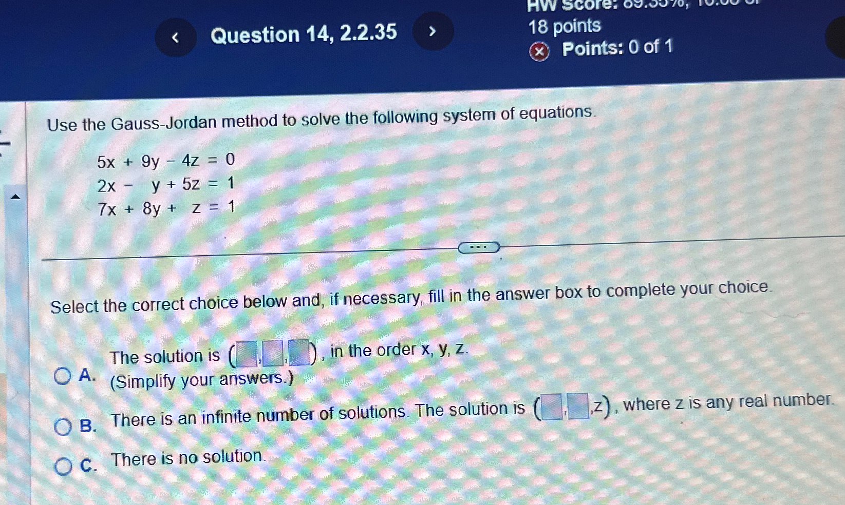 Solved Question 14, 2.2.3518 points(x) Points: 0 of 1Use | Chegg.com Solved Question 14, 2.2.3518 points(x) Points: 0 of 1Use | Chegg.com
