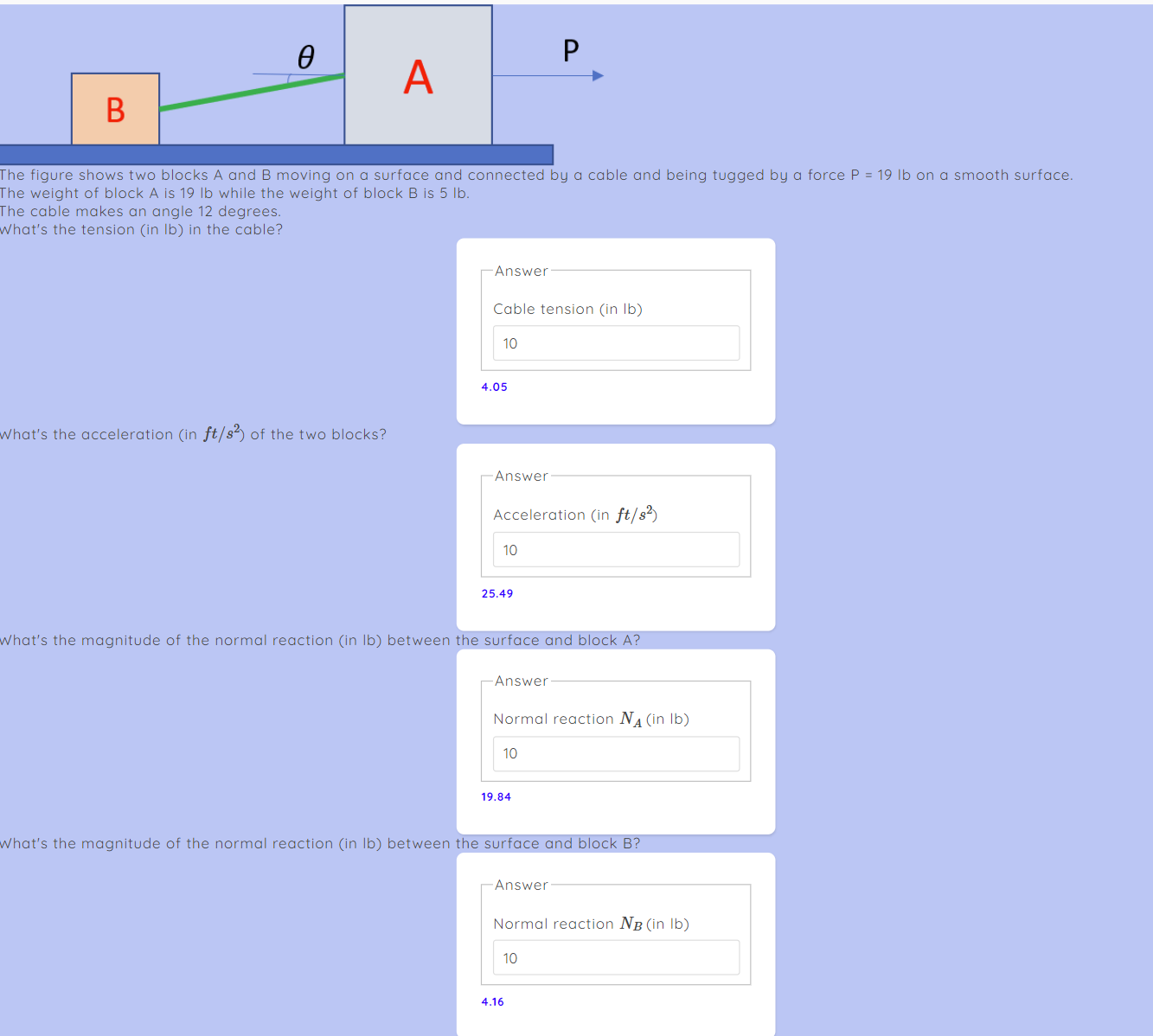 Solved The figure shows two blocks A and B ﻿moving on a | Chegg.com