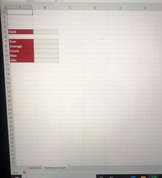 Grader - Instructions Excel 2019 Project | Chegg.com