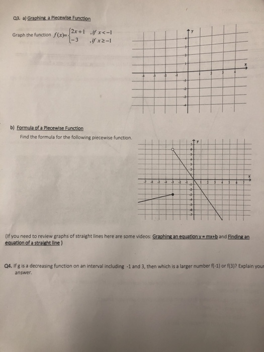Solved WIll be 1. Increasing, Decreasing and Constant | Chegg.com