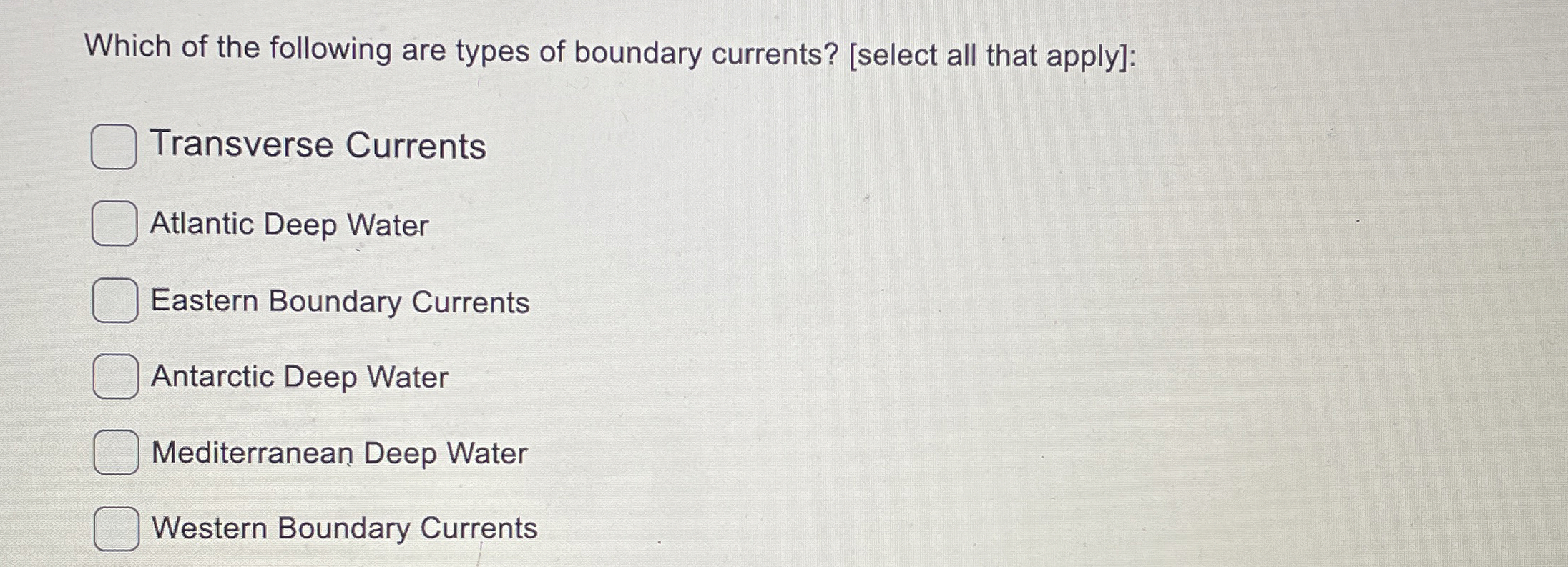Solved Which of the following are types of boundary | Chegg.com