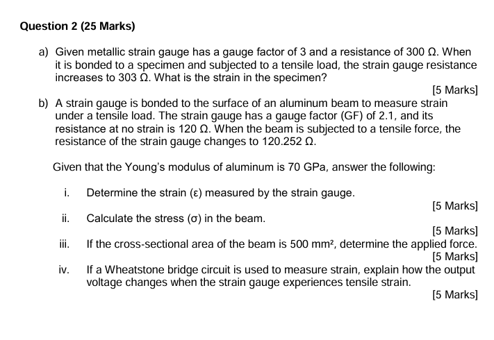 Solved Process Control and InstrumentationQuestion 2 (25 | Chegg.com