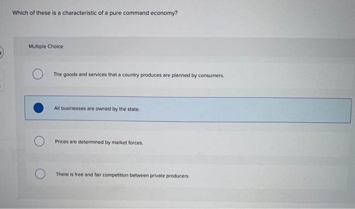 Solved Which of these is a characteristic of a pure command | Chegg.com