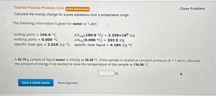 Solved Tutored Practice Problem 5.3.5 Close Problem | Chegg.com
