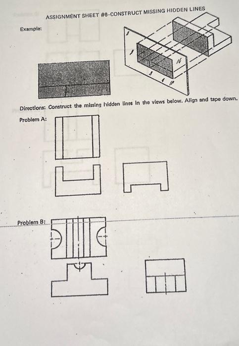 Solved ASSIGNMENT SHEET \#6"CO Example: Directions: | Chegg.com