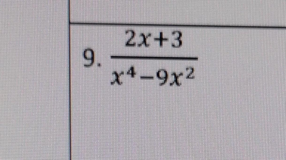 Solved I Was Wondering How You Would Find The Partial