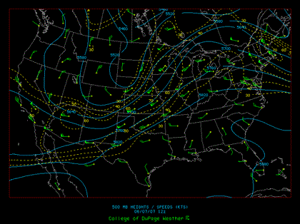 Solved Pressure level maps:200mb heights / wind speeds500mb | Chegg.com