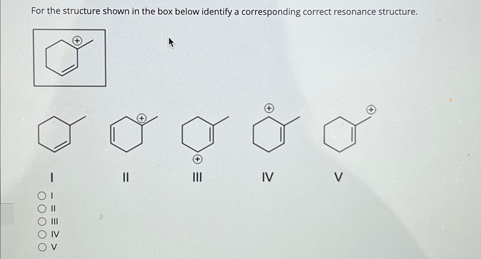 Solved For the structure shown in the box below identify a | Chegg.com