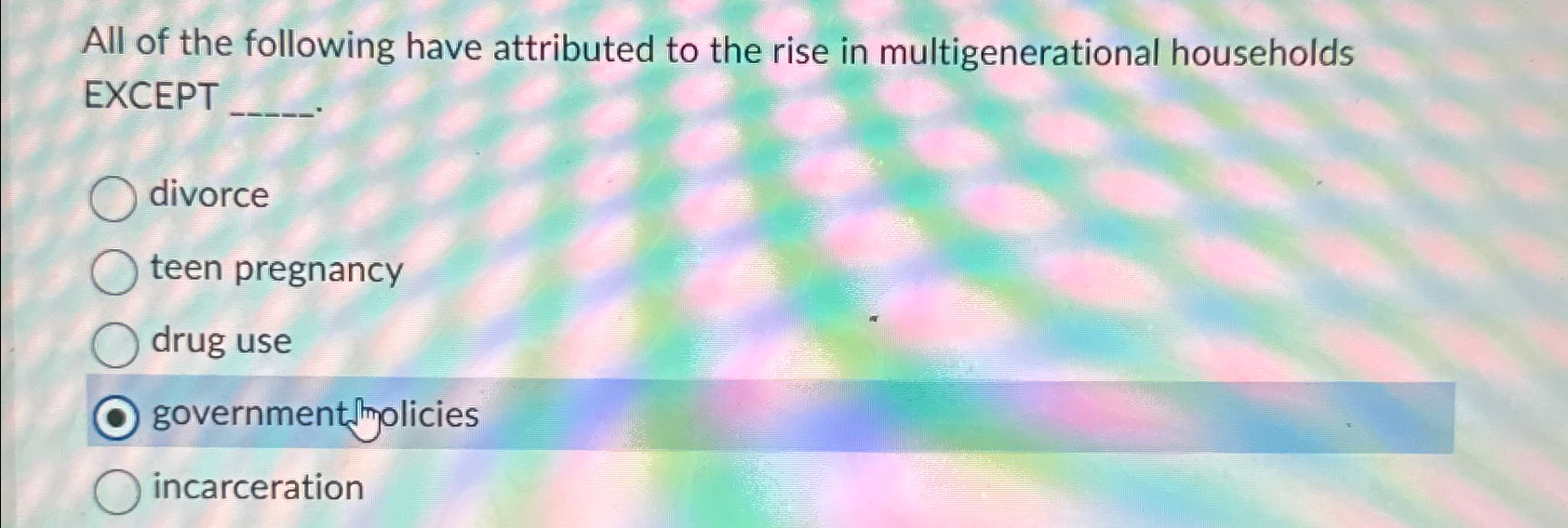 Solved All of the following have attributed to the rise in | Chegg.com