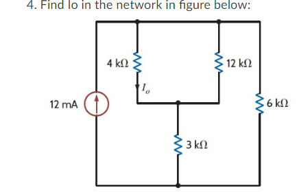 Solved Find Io in the network in figure below: | Chegg.com