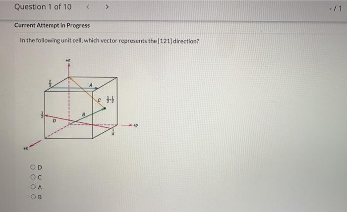 Solved Question 1 of 10