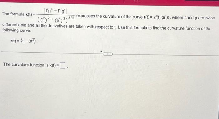 Solved Graph the curve described by the following function, | Chegg.com