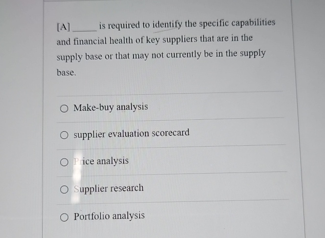 Solved A q, ﻿is required to identify the specific | Chegg.com