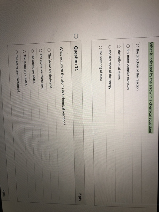 Solved What is indicated by the arrow in a chemical | Chegg.com