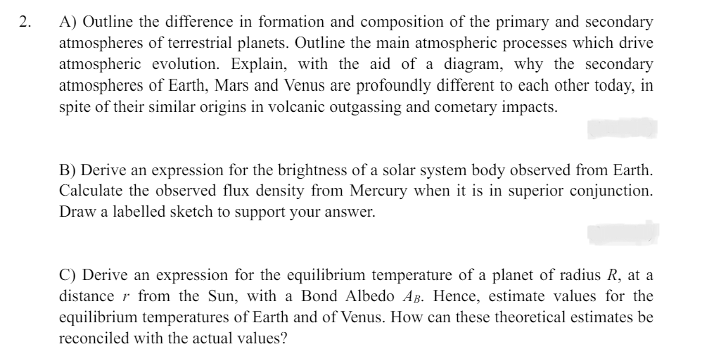 Solved Please answer each part of this question and show | Chegg.com