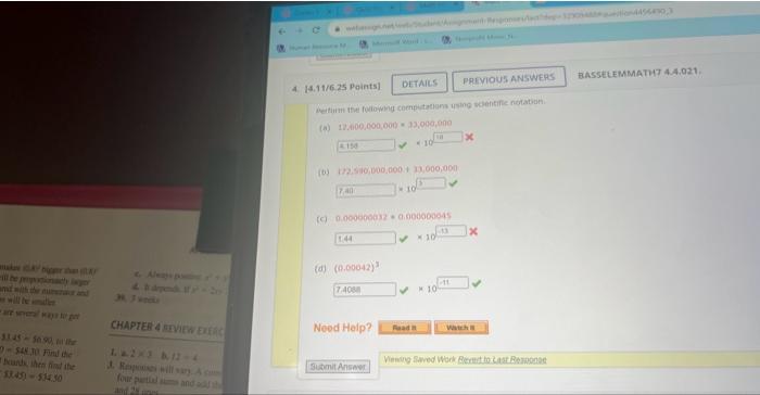 Solved (a) 17,400,000,000∗3,000,0n ∗10 (c) 0.0000000 | Chegg.com