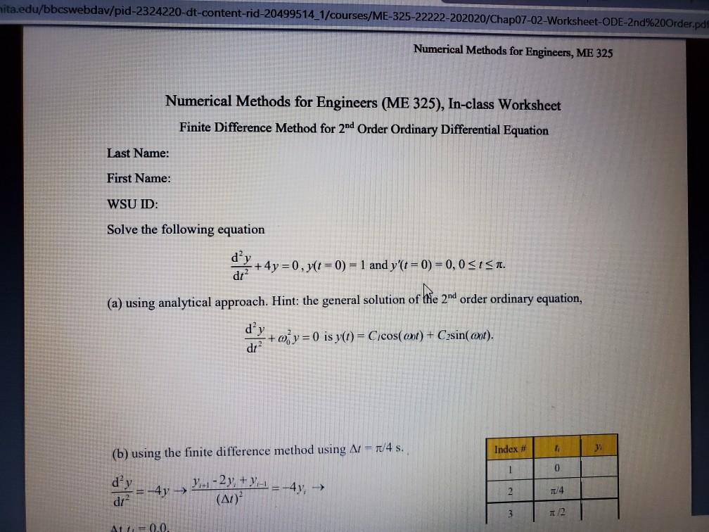 Solved Question | Chegg.com