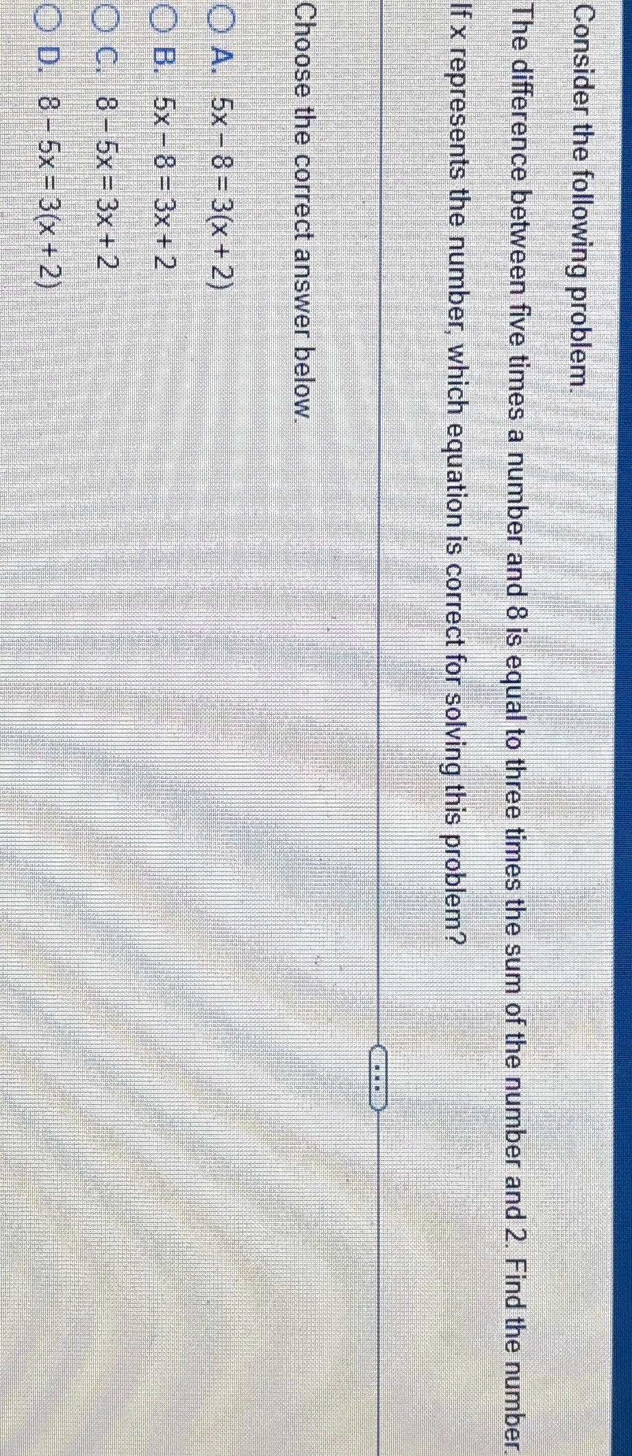 Solved Consider the following problem.The difference between | Chegg.com