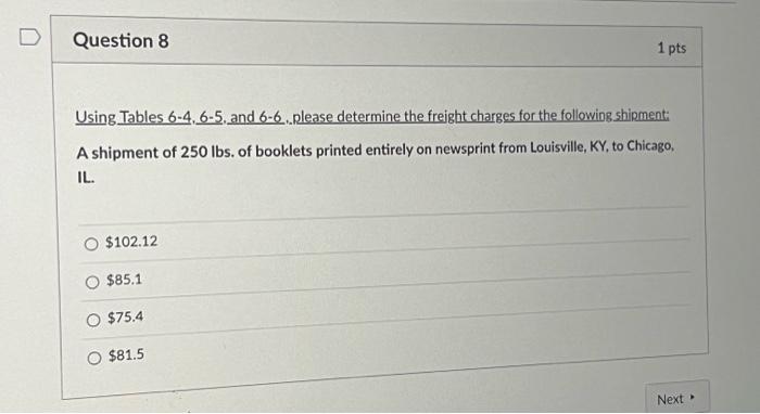 Solved Using Tables 6-4, 6-5, and 6-6, please determine the | Chegg.com