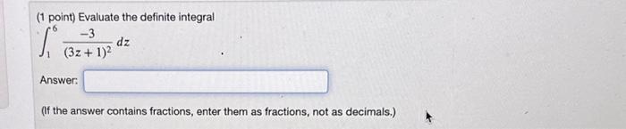 Solved (1 point) Evaluate the definite integral ∫492p−2dp | Chegg.com