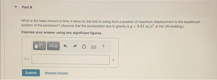 Solved United Nations Pendulum A large pendulum with a 200 | Chegg.com