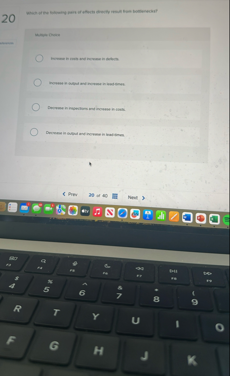 Solved Which of the following pairs of effects directly | Chegg.com