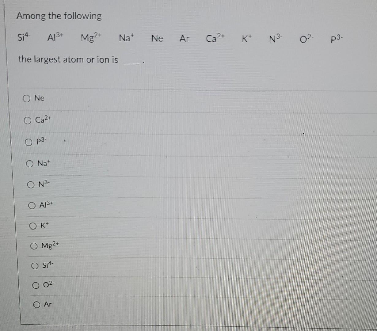 Solved Among the following | Chegg.com