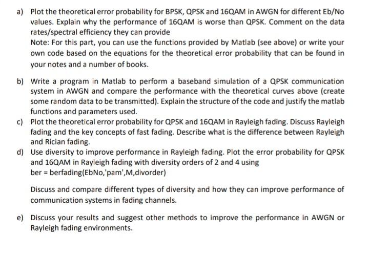 Solved Coursework assignment using Matlab. Provide Matlab | Chegg.com Solved Coursework assignment using Matlab. Provide Matlab | Chegg.com