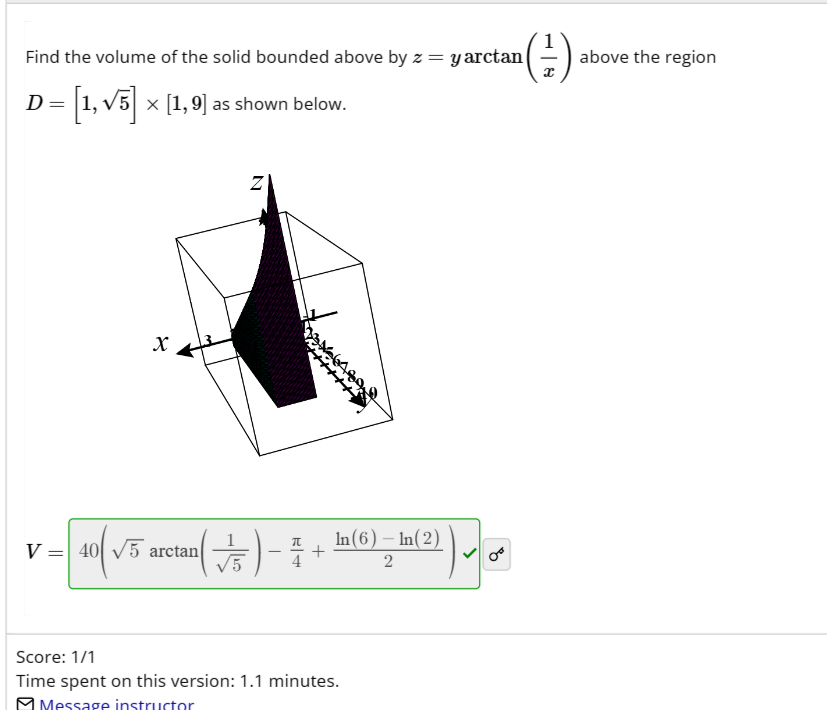 Solved Find the volume of the solid bounded above by | Chegg.com