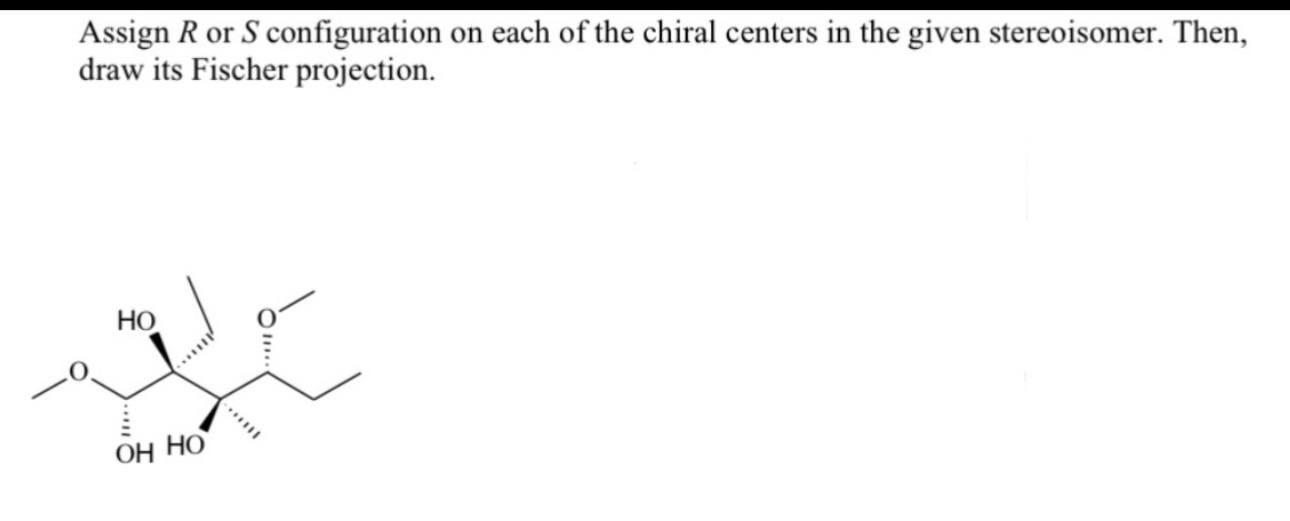 Solved Assign R ﻿or S ﻿configuration on each of the chiral | Chegg.com