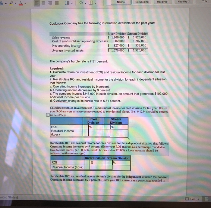 Solved Normal Heading 1 No Spacing dia 2 Heading 2 APA Title | Chegg.com