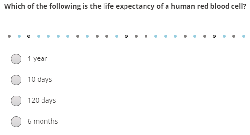 Solved Which of the following is the life expectancy of a | Chegg.com