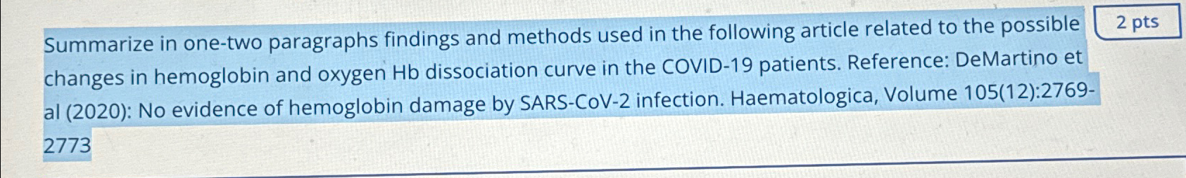 Solved Summarize in one-two paragraphs findings and methods | Chegg.com