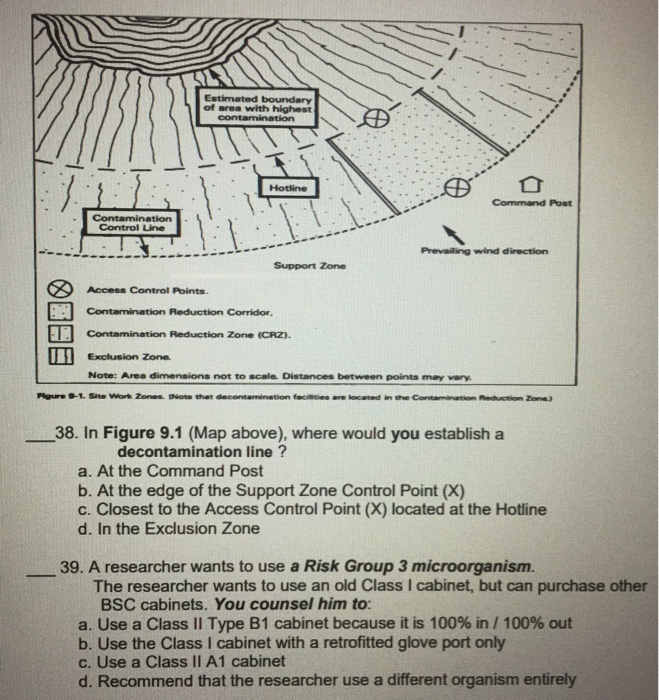 Solved Estimated boundary of area with highest contamination | Chegg.com