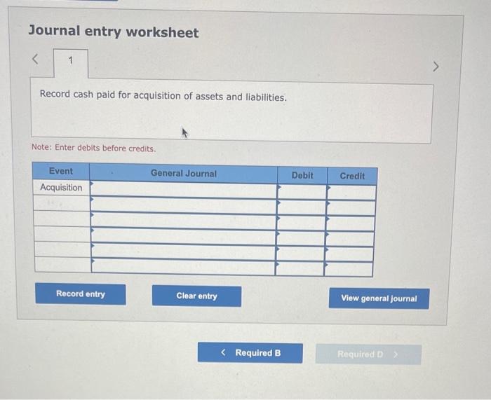 Solved Arizona Corporation acquired the business Data | Chegg.com