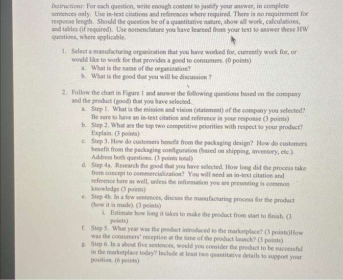 Solved Instructions: For each question, write enough content | Chegg.com
