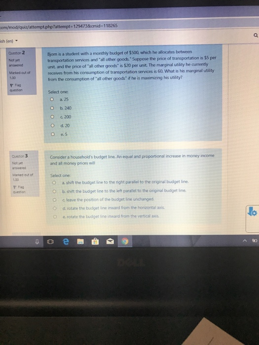 Solved com/mod/quiz/attempt.php?attempt=129473&cmid=118265 d | Chegg.com