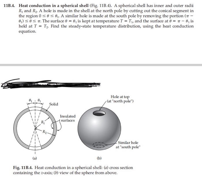 Solved 22. Heat Conduction in a Spherical Shell Work Problem | Chegg.com