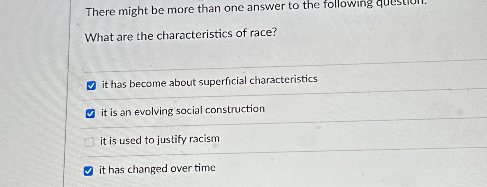 Solved There might be more than one answer to the | Chegg.com