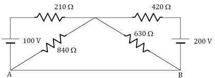 Matrices Applied to Electric Circuits In the circuit | Chegg.com
