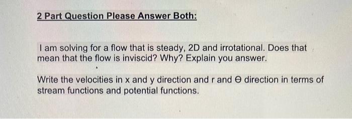 Solved Aerodynamic Question 7-8 Please solve this two part | Chegg.com