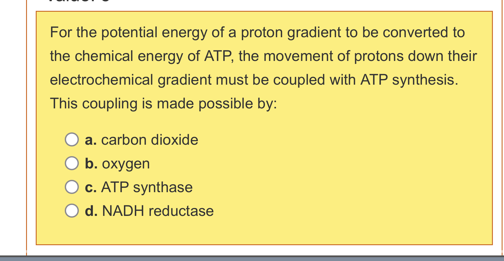 High Quality SOLUTION For the potential energy of a proton gradient to ...