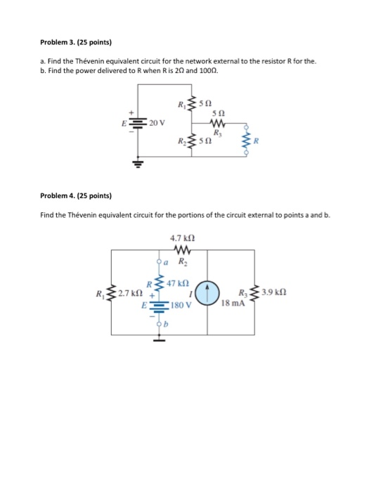 Solved Problem 1. (25 points) Using superposition, calculate | Chegg.com