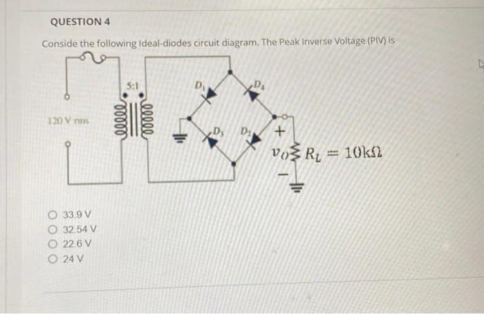 Solved Conside the following Ideal-diodes circuit diagram. | Chegg.com
