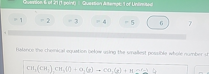 Solved Question 6 ﻿of ixi (it point) ﻿I Glestion Attempt 1 | Chegg.com