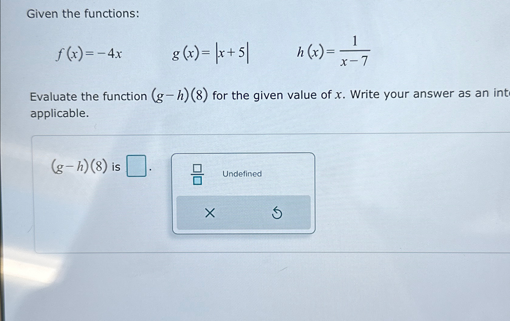 Solved Given the | Chegg.com