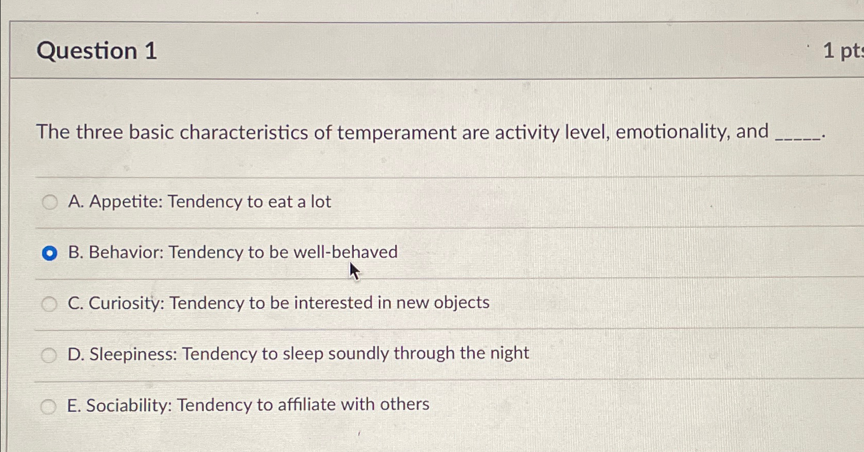 Solved Question 1The three basic characteristics of | Chegg.com