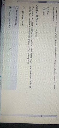 Solved A Nokia cellphone is an example of a high-learning | Chegg.com