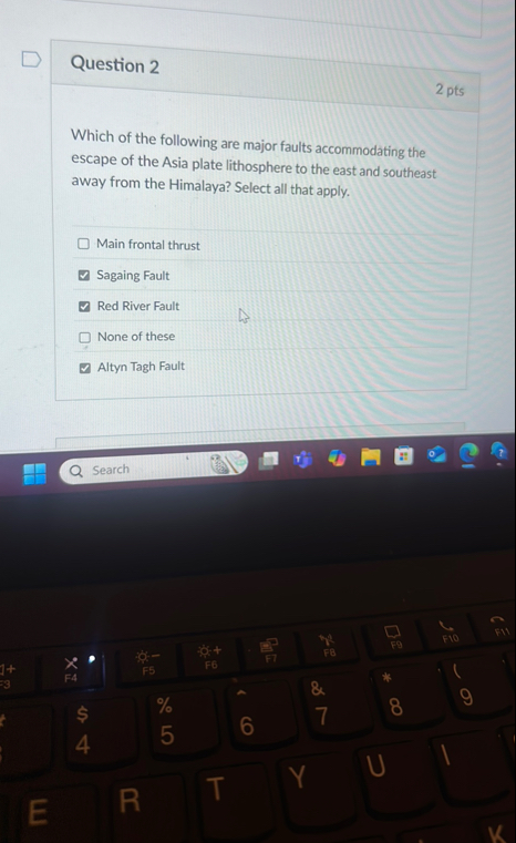 Solved Question 22 ﻿ptsWhich of the following are major | Chegg.com